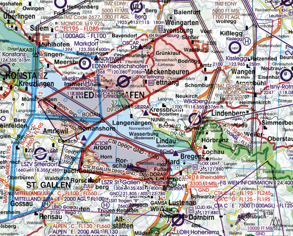 Germany Rogers Data VFR ICAO Map 2025 – Airmate shop