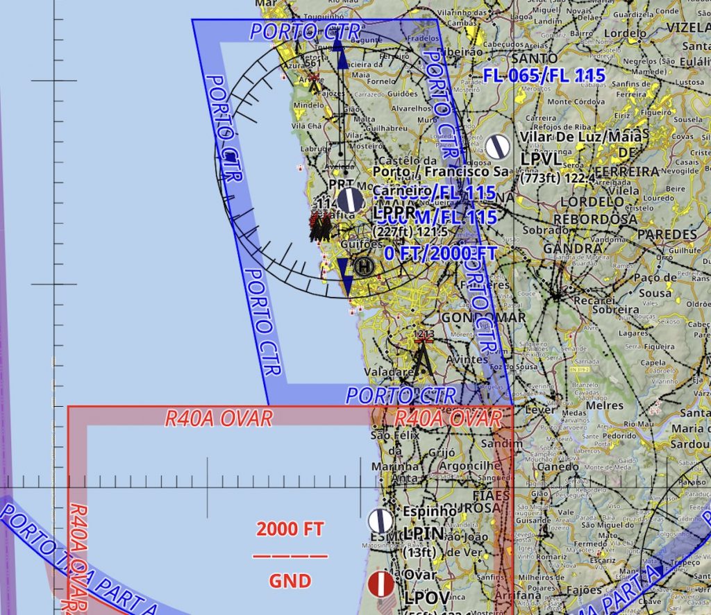 Portugal Airmate VFR digital map – Airmate shop