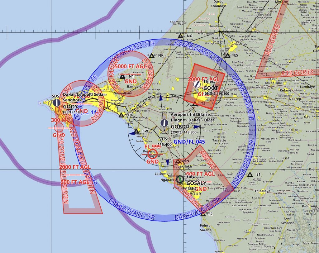 Senegal Airmate VFR digital map – Airmate shop